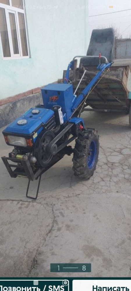 Motoblok zubr 196 plug freza