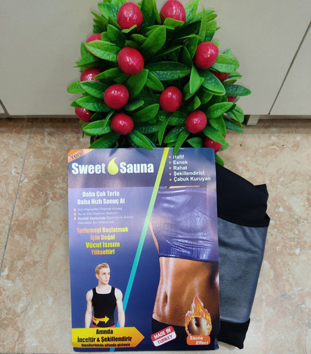 Sweet Sauna terlatip ozdiruvchi futbolka lasina turkiya maxsuloti
