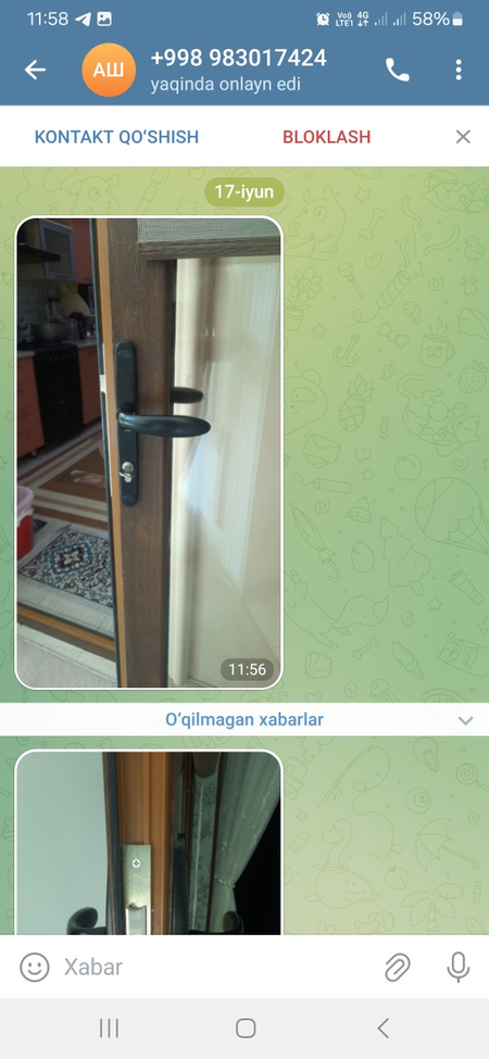 Eshik ochish zamok ochish o‘rnatish xizmati