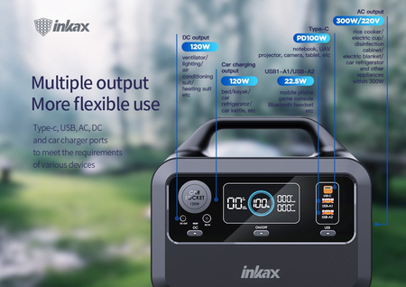 Powerbank Inkax 96000mAh 300W/ Портативная электростанция