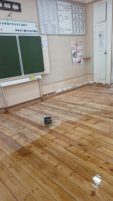 Шлифовка лакировка марилка полубний пол паркет реставрация укладка