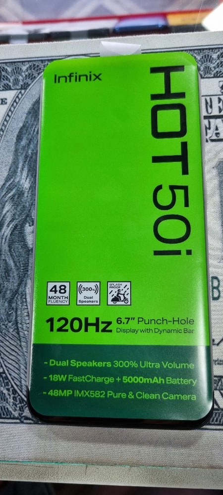 Infinix HOT50i 12/128gb