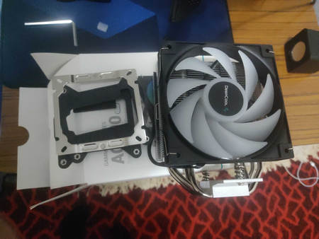 Кулер для процессора DeepCool AG400 R-AG400-BKNNMN-G-1