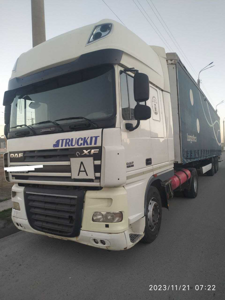 DAF 2010 yil A7 motor gazli+prisep Krone 2008
