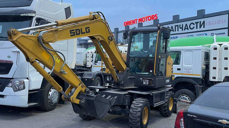 SDLG E765F - 0,21 куб.м Колесный экскаватор
