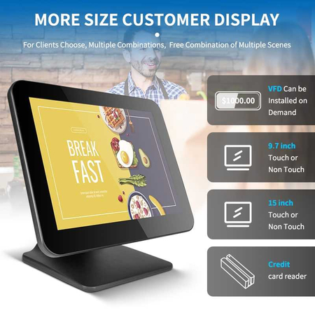 518D CPU cori3/N4000/ 4/64 teplavoy touch/display 15lcd/ full aluminum