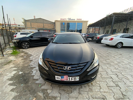 Hyundai Sonata 2011 Qora Toza bez kraska Qo