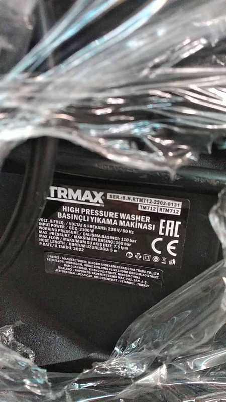 Karcher RTRMAX.
Мах. Давления 150 bar.

ДОСТАВКА БЕПУЛ
Буюртма