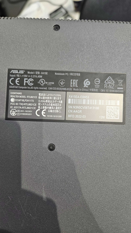 Asus X415EA-EB953