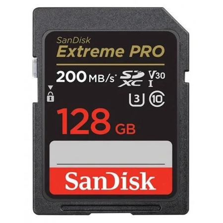 SanDisk 128GB SDXC Extreme PRO 200MB/s