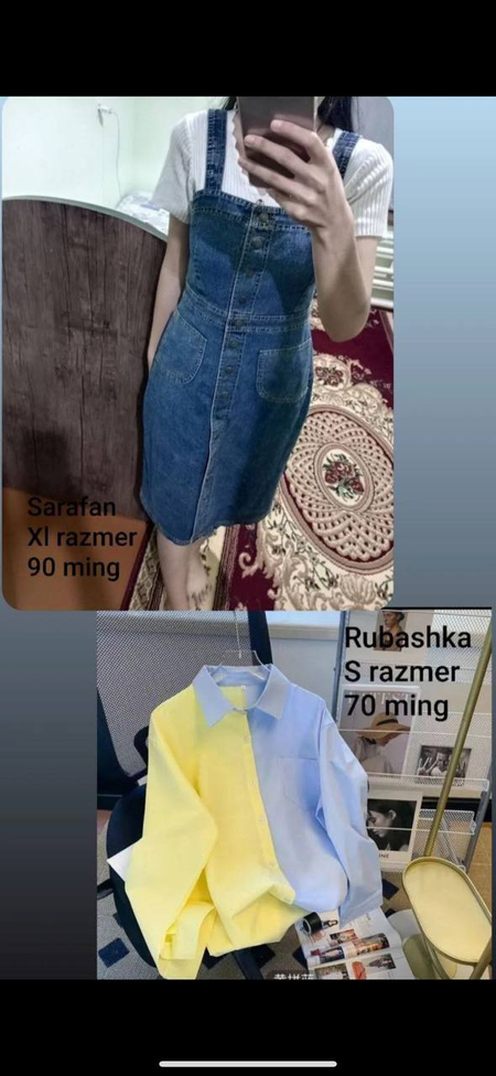 Kiyimlar sotiladi hammasini sifati zoʻr