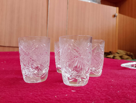 Хрустальные рюмки СССР