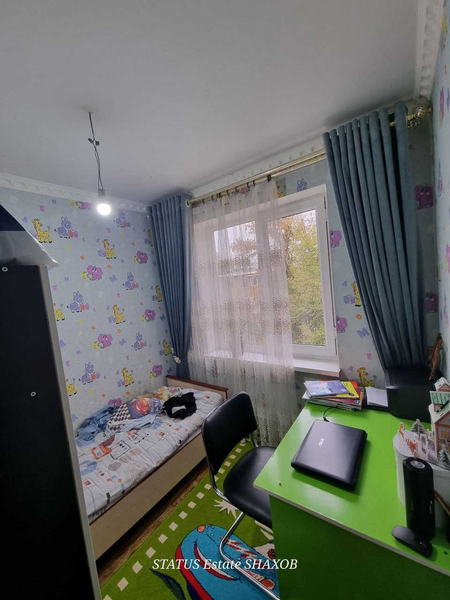 2-х перед 3х комнатная квартира  на 4 этаже = 48 м² = Кинап