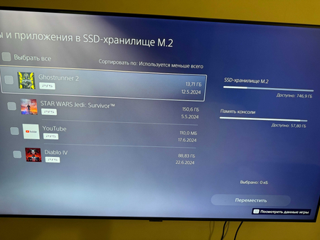 PlayStation 5 Digital Edition + 8 игр и джойстик