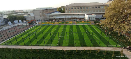 Mini stadion. Va baskedbol maydon