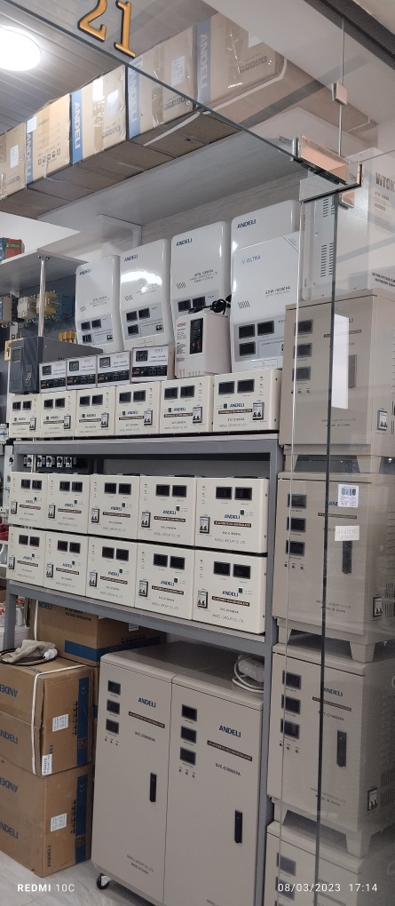 Andeli 5-kw SVC 5000VA stabilizator sotiladi стабилизатор