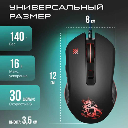 Мышка от бренда Defender SKY DRAGON