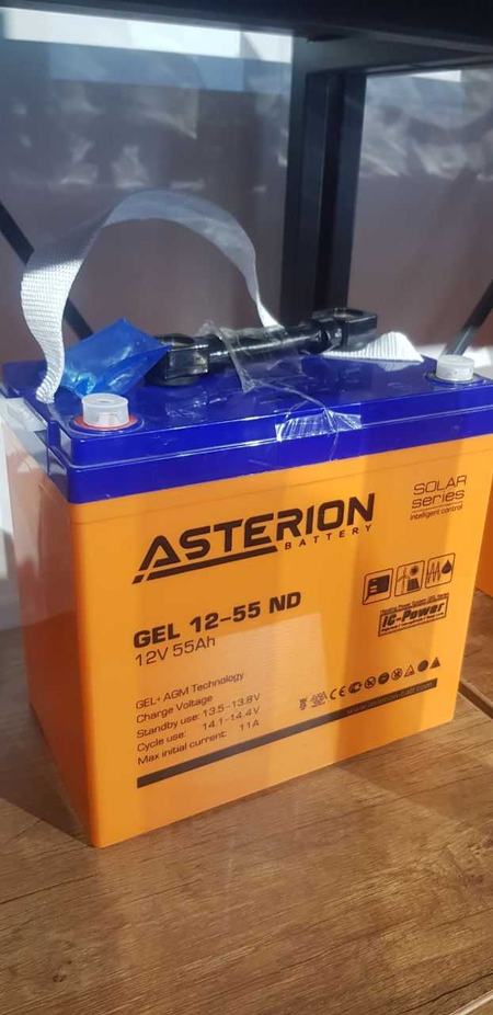 Аккумуляторы ASTERION GEL Для солнечной энергетики, тяговой техники!
