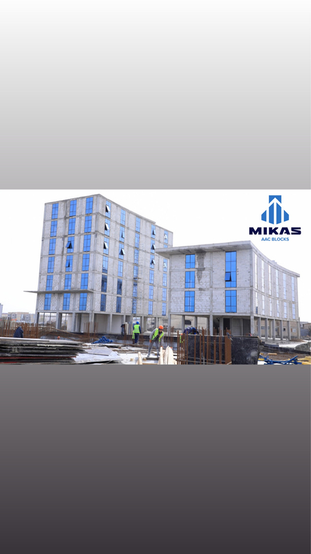 Газоблок автоклавный Mikas, gazoblok