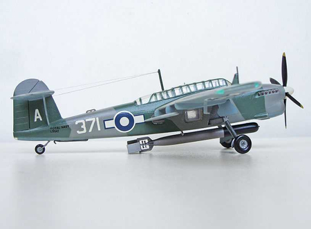 Сборная модель самолета Фэйри Барракуда﻿ (ВЭ, 1/72).