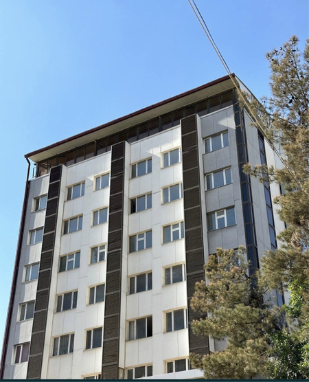 Продается свое 9 этажное здание  5600 кв , Лабзак , 1 линия