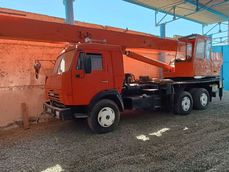 Камаз с автокраном