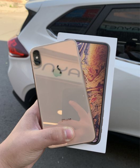 Iphone xs gold ideal ochilmagan