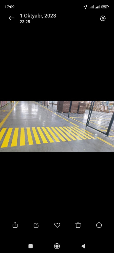 Razmetka yol chiziqlarini chizish hizmati