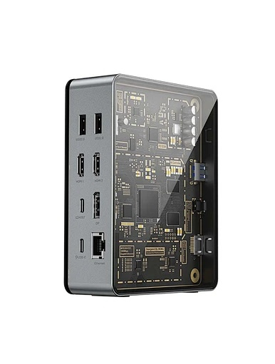 WiWU 16 в 1 концентратор типа C адаптер для ноутбука USB