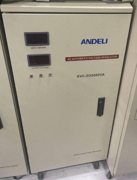 Стабилизатор напряжения Stabilizator Andeli Мощность, 20 kVA
30