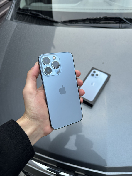 iphone 13pro 128gb blu karobkali 87% LL/A