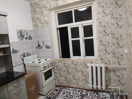 1 хонали квартира ижарага берилади горгазда 17- мк