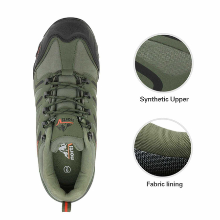 Nortiv 8 Men's Waterproof Mid Hiking Shoes (USA) трекинговые кроссовки