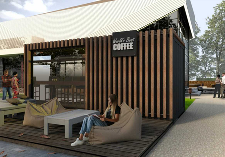 Кафе из Контейнера / Контейнердан кафе / Konteynerdan kafe