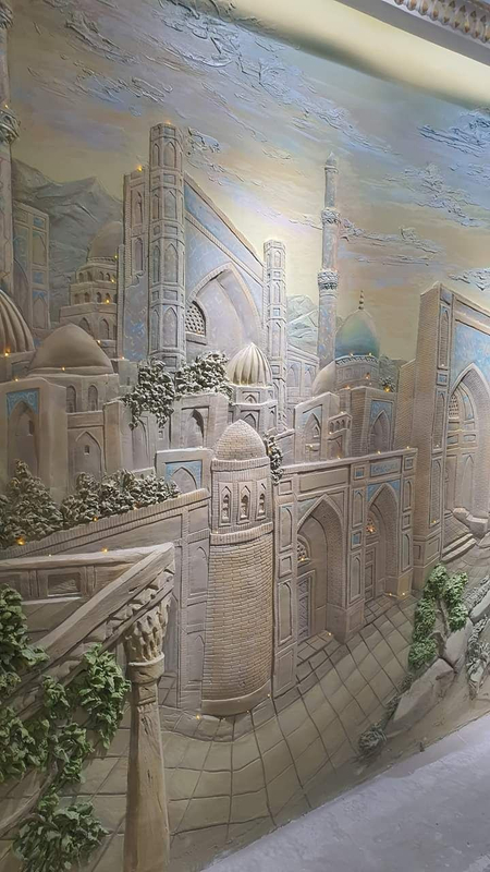 Художник Рассом деворга расм чизиш rassom Samarqand