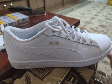 Кроссовки кожаные фирмы PUMA.