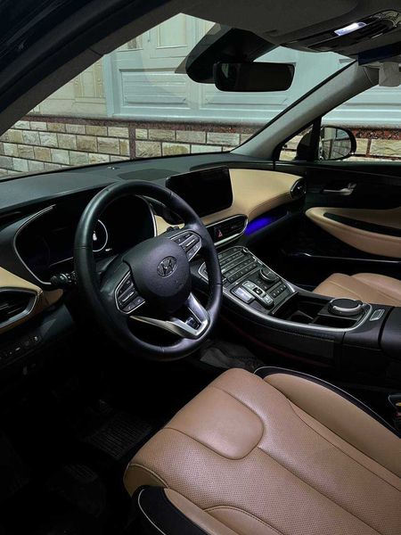 Hyundai santa fe 3.5 пробег 9 500 уе гв 2021
