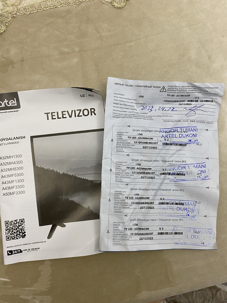 Telvezor 32 artel smart