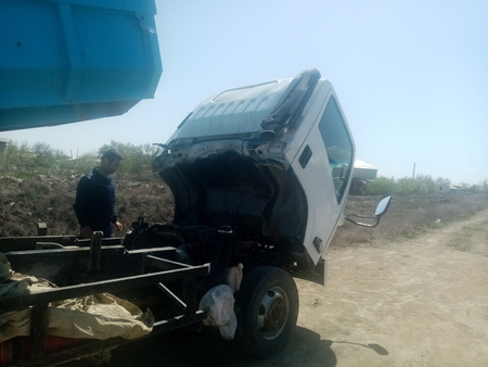 Isuzu samosval, qayta jihozlangan