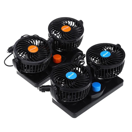Автомобильный вентилятор 2 boshli 12-v Universal Pioneer