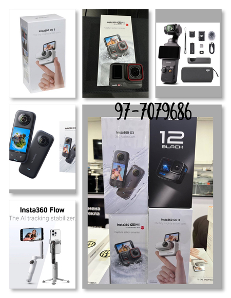 Camera action kamera insta 360 x3 ace pro go3 go pro 12 insta 360 flow
