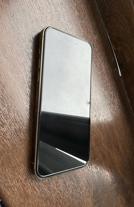 Iphone 14 pro max 256 gb dual Gold