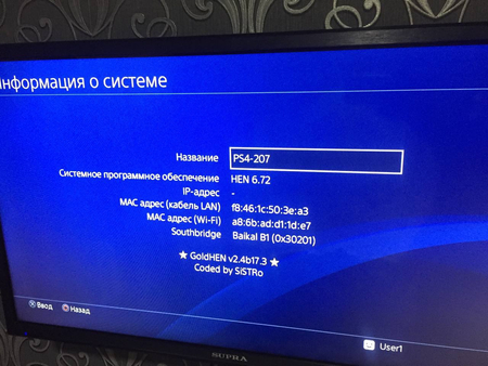 Ps4 slim 1 tb 6.72 Goldhen GT Limited edition