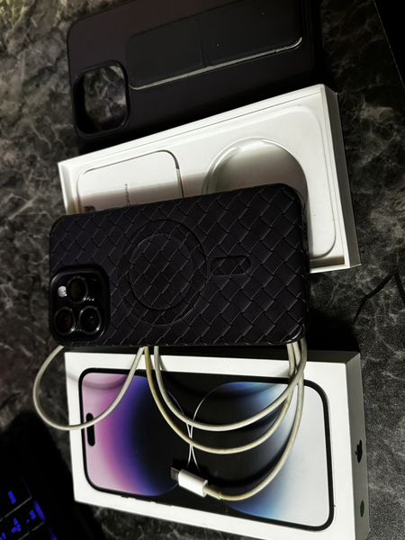 iphone 14 Pro max 87yomks  256 gb 2 sim kartali ideal tutilgan