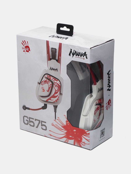 Проводные наушники Bloody G575 NARAKA EDITION - ИГРОВАЯ ГАРНИТУРА 7.1