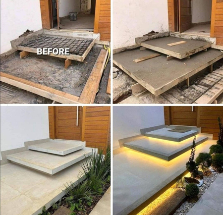 Betondan zinalar 800mingdan boshlab