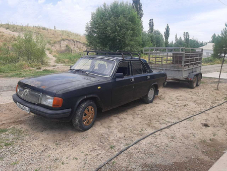 Волга с прицепом