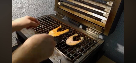 Электрошашлычница без копоти и дыма!