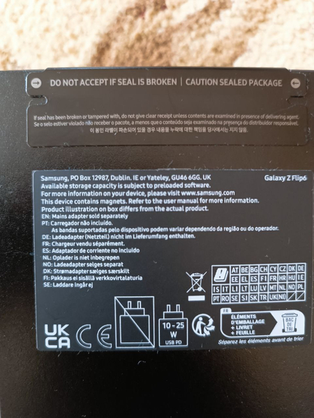 Смартфон Samsung Galaxy Z Flip 6 12/512GB