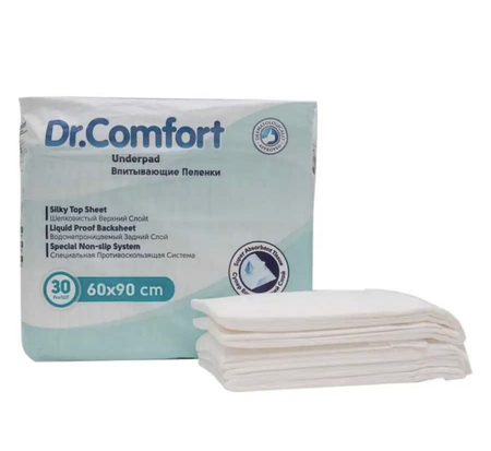 Одноразовые пеленки Dr. Comfort